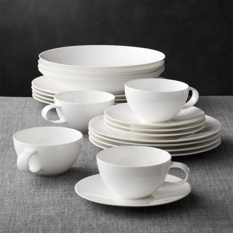 Bennett 20-Piece Dinnerware Set | Crate & Barrel