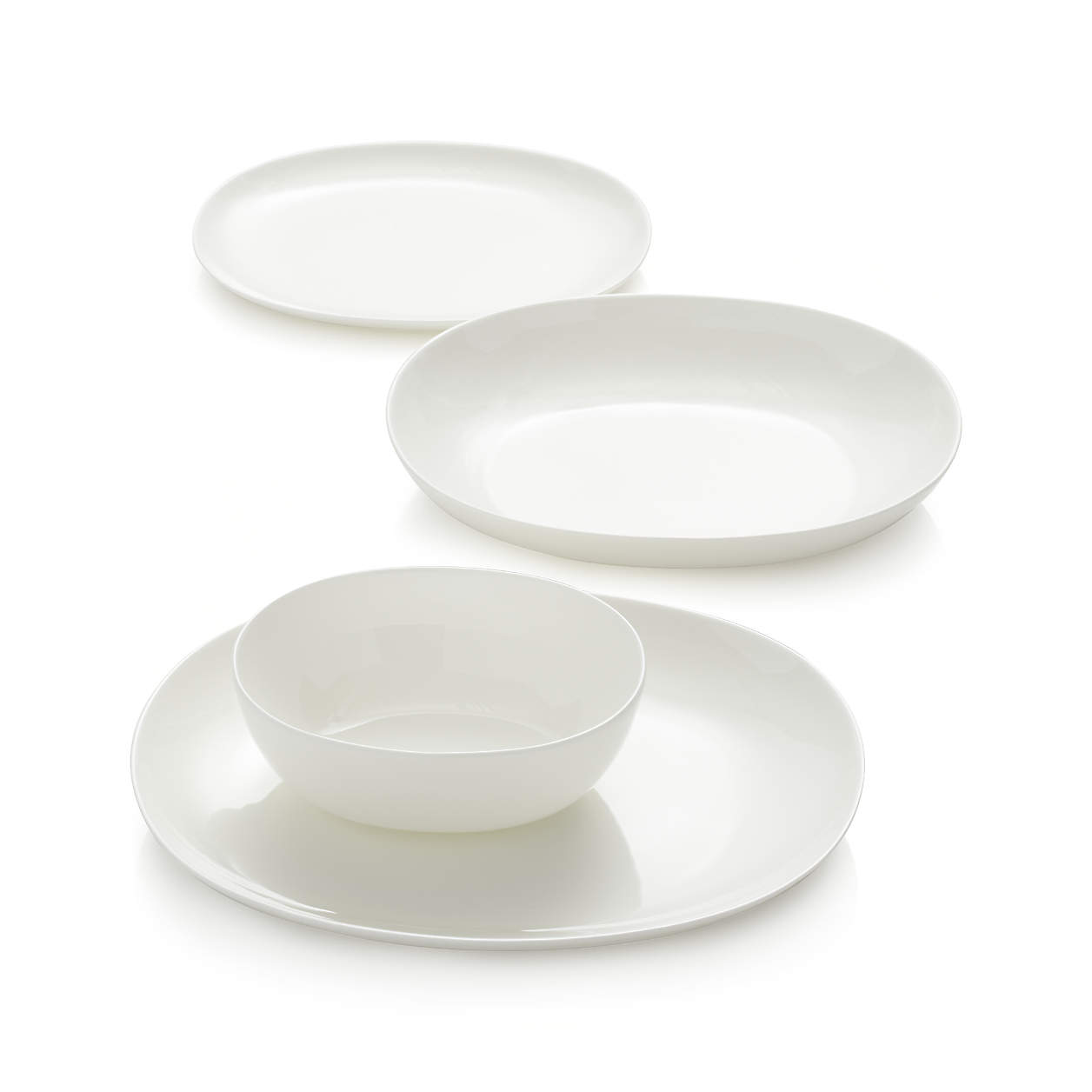 Bennett Oval Dinnerware | Crate & Barrel