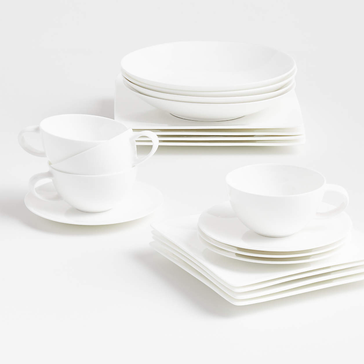 Bennett Square 20-Piece Dinnerware Set | Crate & Barrel
