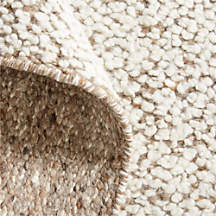 Big Sur Wool Handwoven Brown Area Rug 8'x10' + Reviews | Crate & Barrel