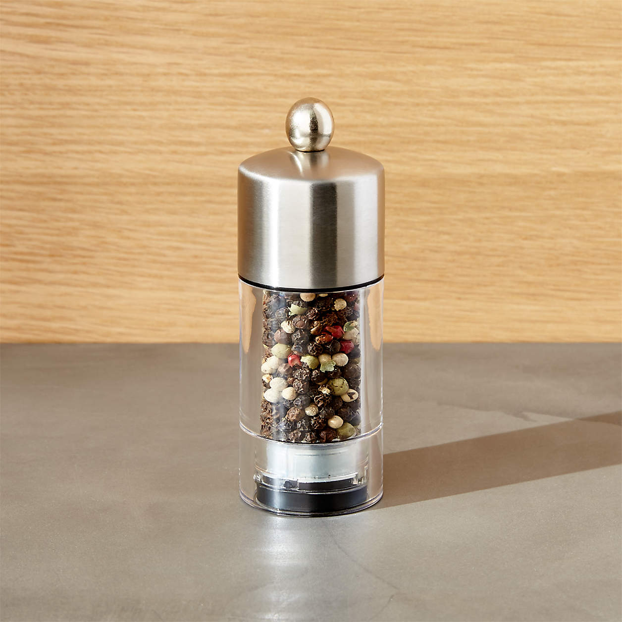 Olde Thompson Biscayne Pepper Mill + Reviews | Crate & Barrel