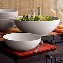 Bistro 10" Low Bowls, Set of 4 + Reviews | Crate & Barrel