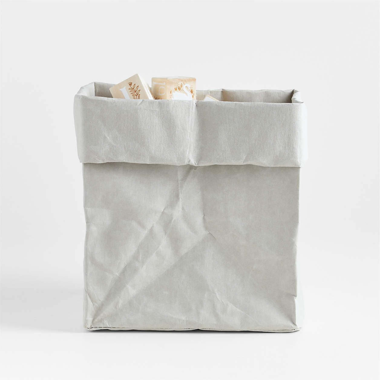 Blaine Washable Paper Cube Bin | Crate & Kids