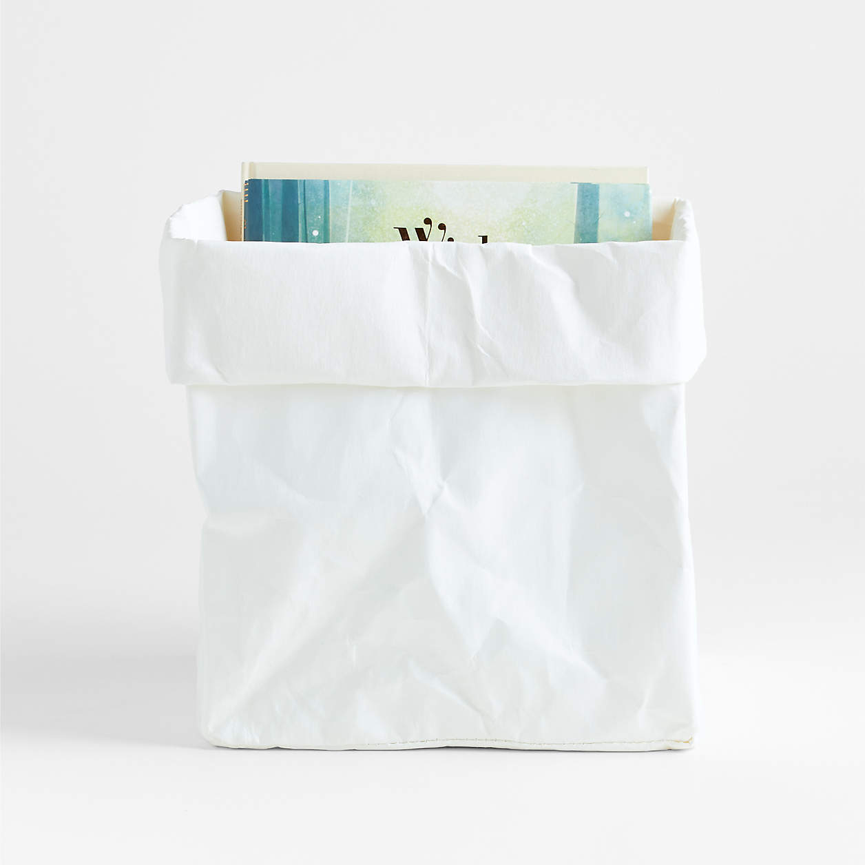 Blaine Washable Paper Cube Bin | Crate & Kids