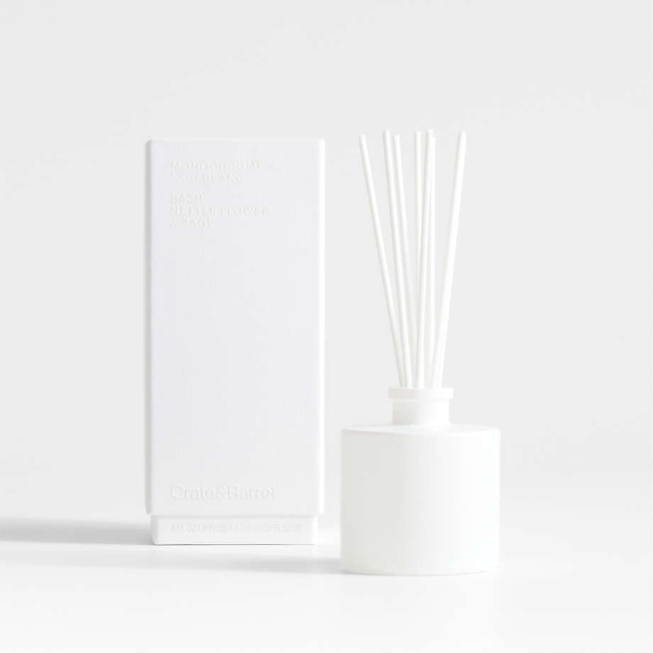 Monochrome No. 01 Blanc Reed Diffuser - Basil, Nettle Flower and Sage ...