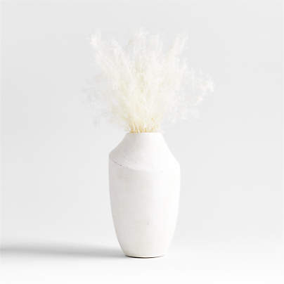 Pale Peach Dried Grass Plume Bunch + Reviews | Crate & Barrel