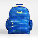 Large Kids Blue Star Personalized Backpack for School + Reviews | Crate ...