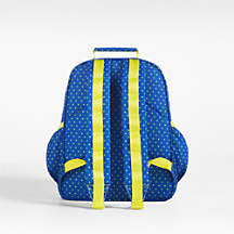 Medium Kids Blue Star Personalized Backpack for School | Crate & Kids