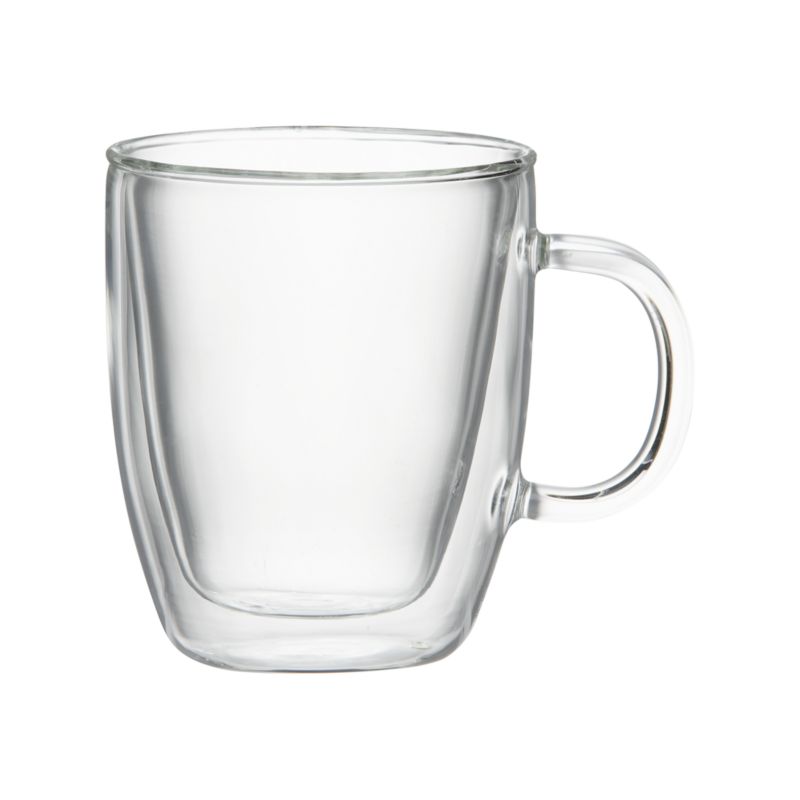 Bodum Double Wall Bistro Mug + Reviews | Crate & Barrel