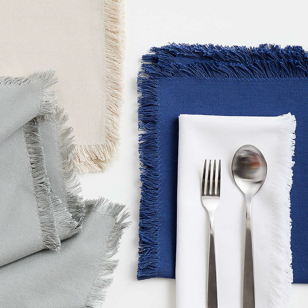 Cloth Napkins: Cotton, Linen & Fabric Napkins | Crate & Barrel