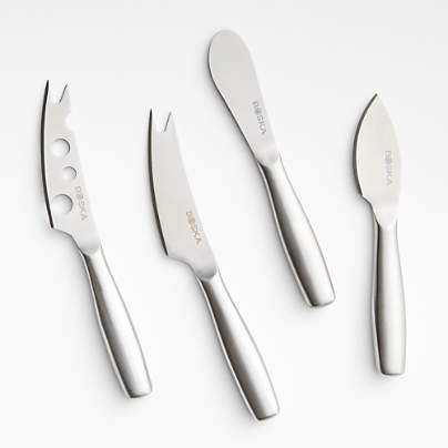 Boska Black Mini Cheese Knife Set + Reviews | Crate & Barrel