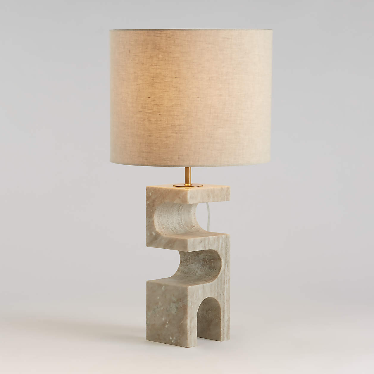 Boveda Stone Table Lamp + Reviews | Crate & Barrel