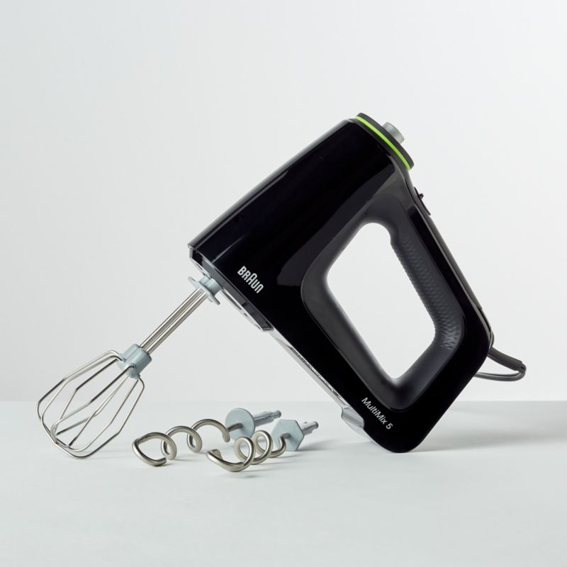 Braun Black MultiMix 5 Hand Mixer + Reviews | Crate & Barrel