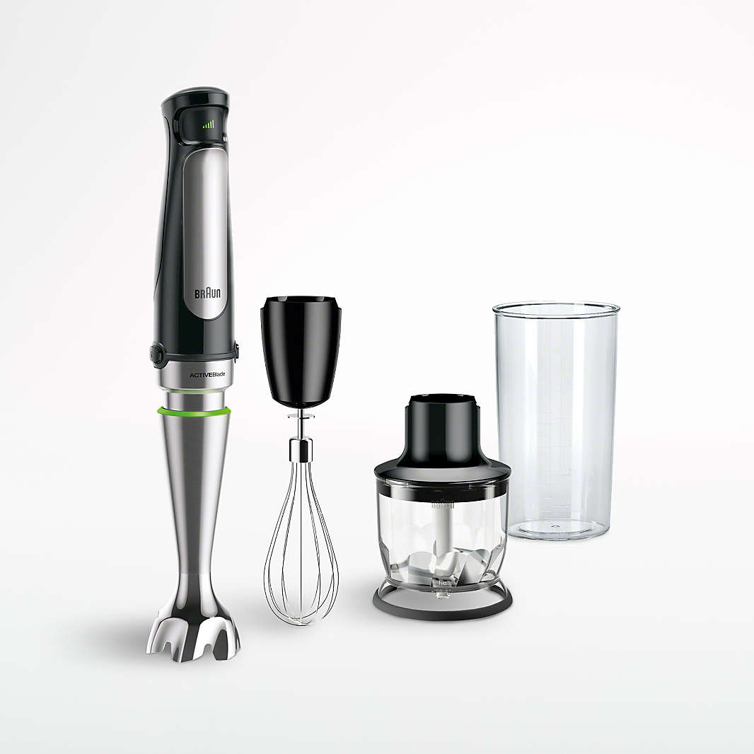 Immersion Blenders: Submersible Hand Blenders | Crate & Barrel