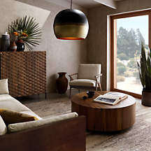 Birch Neutral Wool-Blend Abstract Area Rug 8'x10' | Crate & Barrel