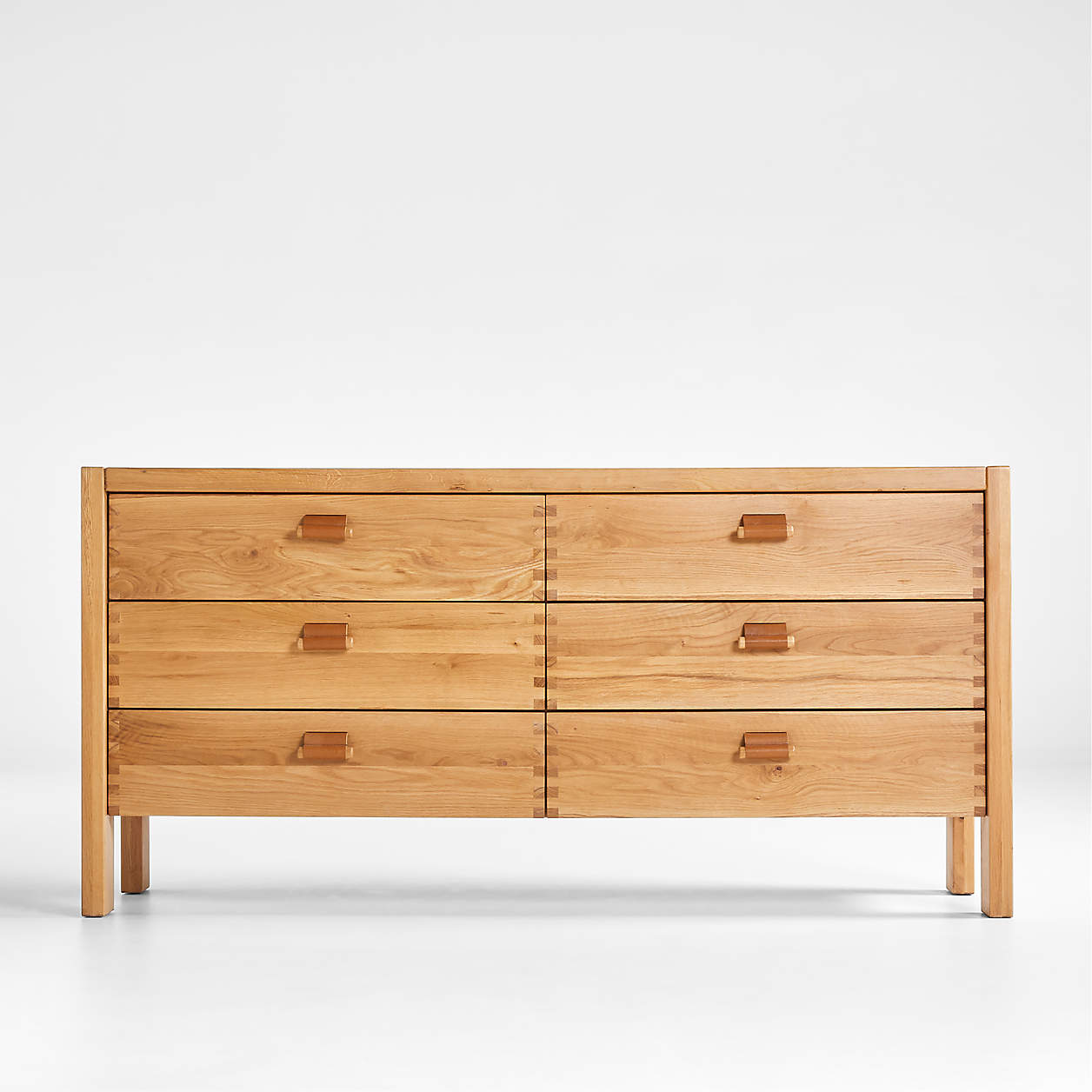 Bremond 6-Drawer Oak Dresser + Reviews | Crate & Barrel Canada
