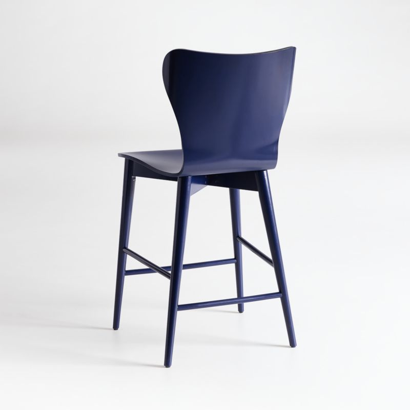 Brera Indigo Brera Counter Stool + Reviews | Crate & Barrel