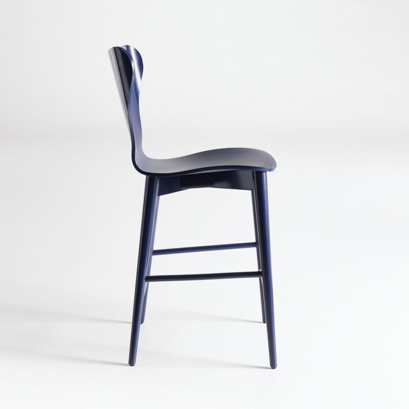 Brera Indigo Brera Counter Stool + Reviews | Crate & Barrel