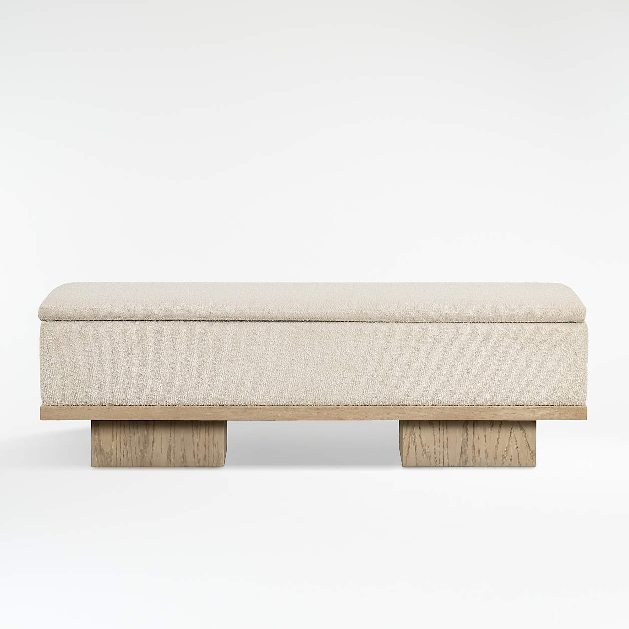 Brighton Upholstered Bench + Reviews | Crate & Barrel
