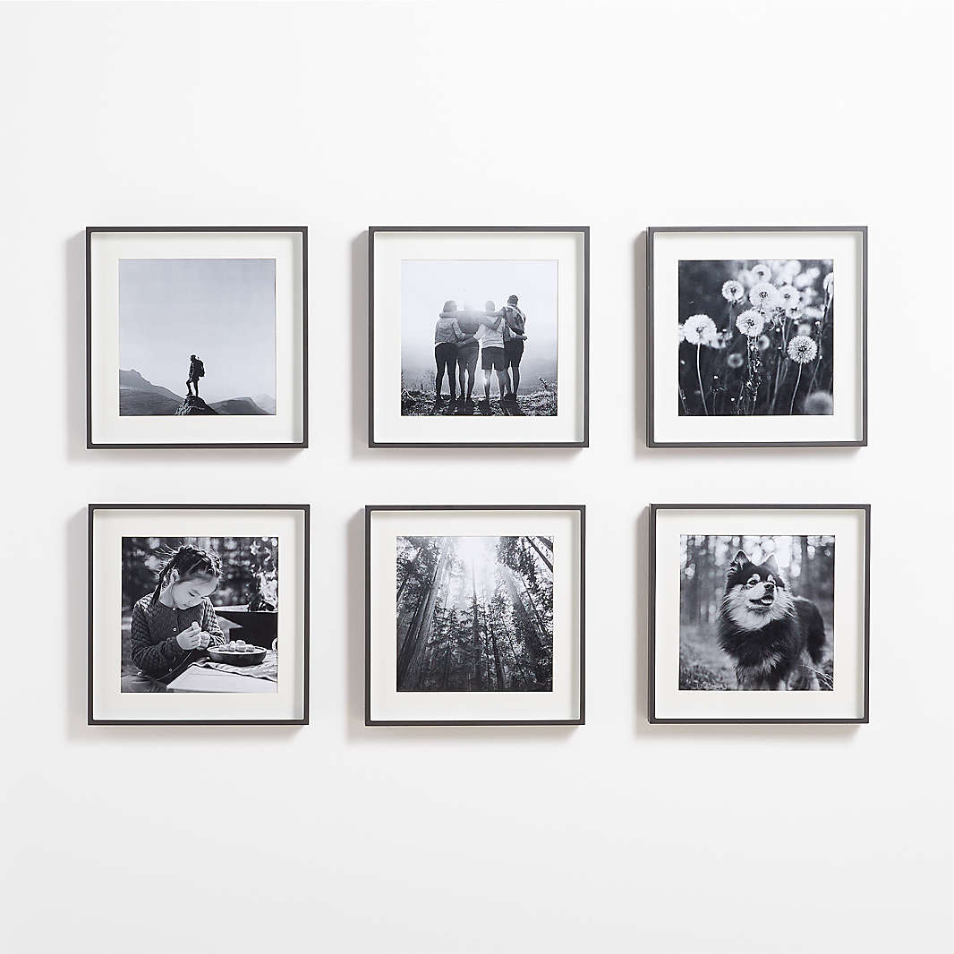 Black Picture Frames: Black Frames for Photos | Crate & Barrel