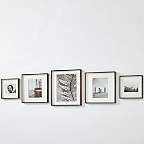 Brushed Antique Bronze Picture Frame Gallery, Set of 5 + Reviews ...