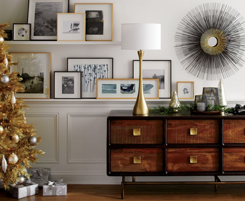 Brushed Antique Bronze 8x10 Frame + Reviews | Crate & Barrel