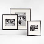 Brushed Gunmetal Frames | Crate & Barrel