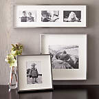 Brushed Silver 11x14 Wall Picture Frame + Reviews | Crate & Barrel