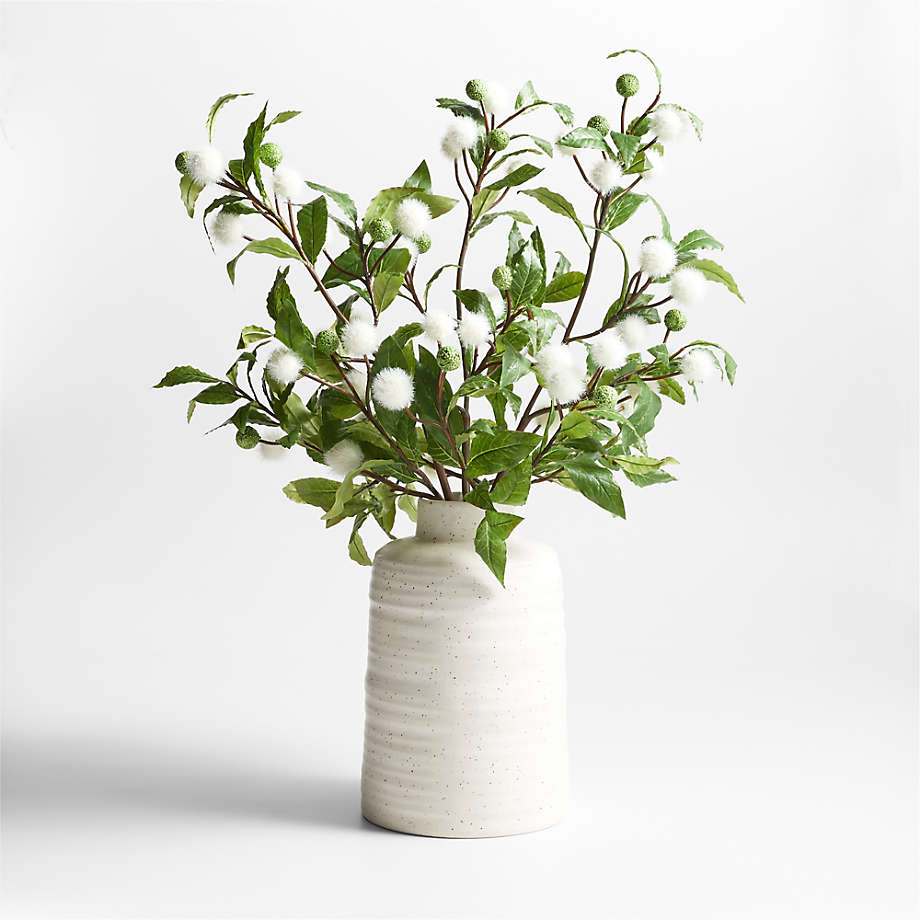Faux Button Bush Stem + Reviews | Crate & Barrel