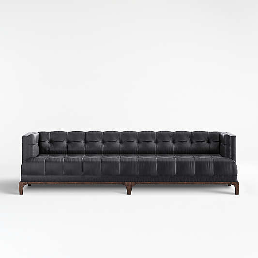 Leather Tufted Sofas | Crate & Barrel