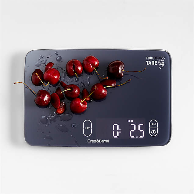 OXO 11-lb. Food Scale with Pull-Out Display + Reviews | Crate & Barrel