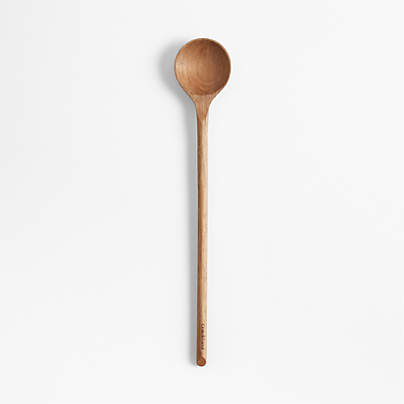 Crate & Barrel Acacia Utensils, Set of 5 + Reviews | Crate & Barrel