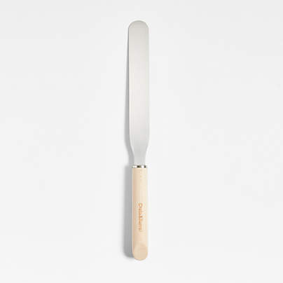 Crate & Barrel Large Offset Spatula with Beechwood handle + Reviews ...