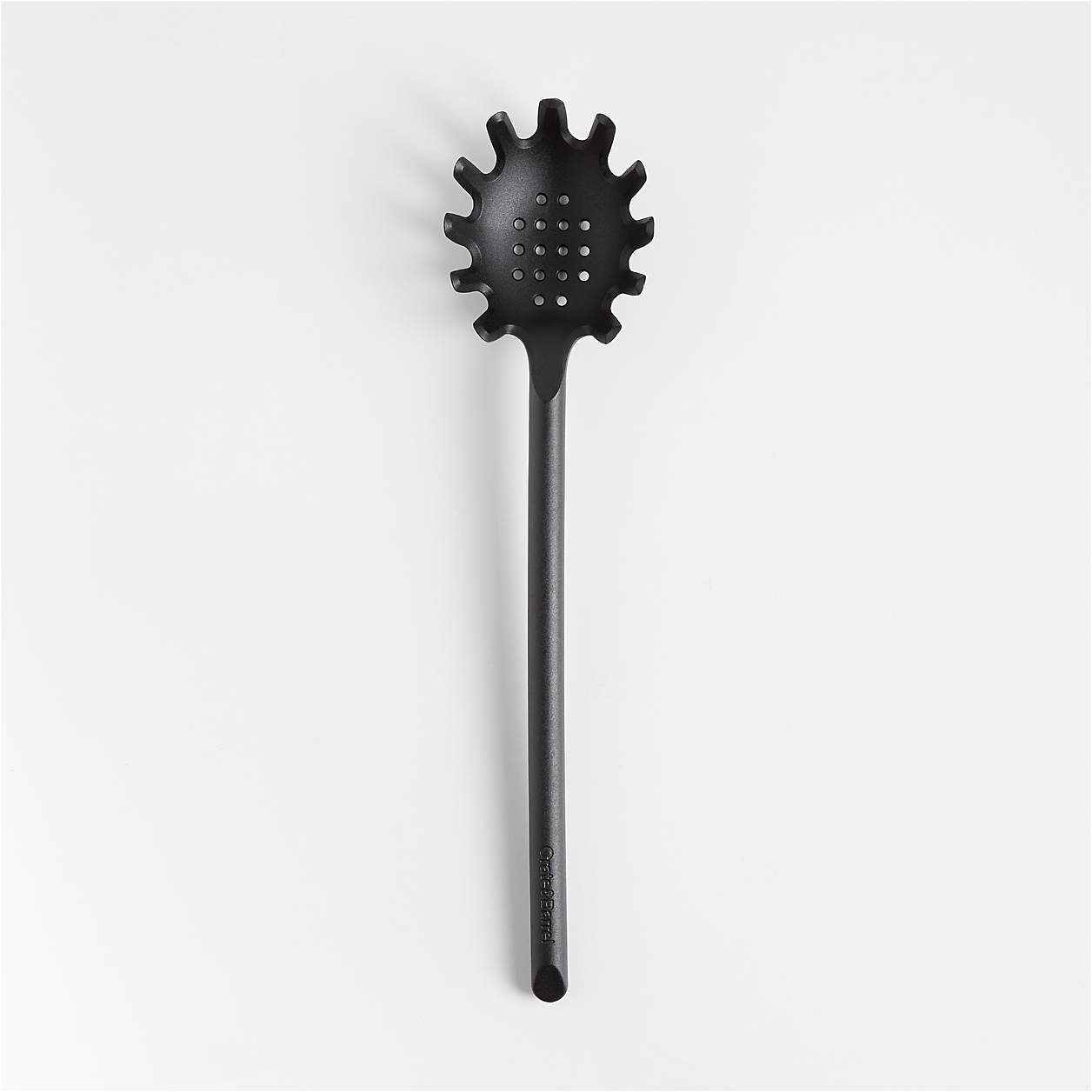 Crate & Barrel Black Nylon Pasta Spoon + Reviews | Crate & Barrel Canada
