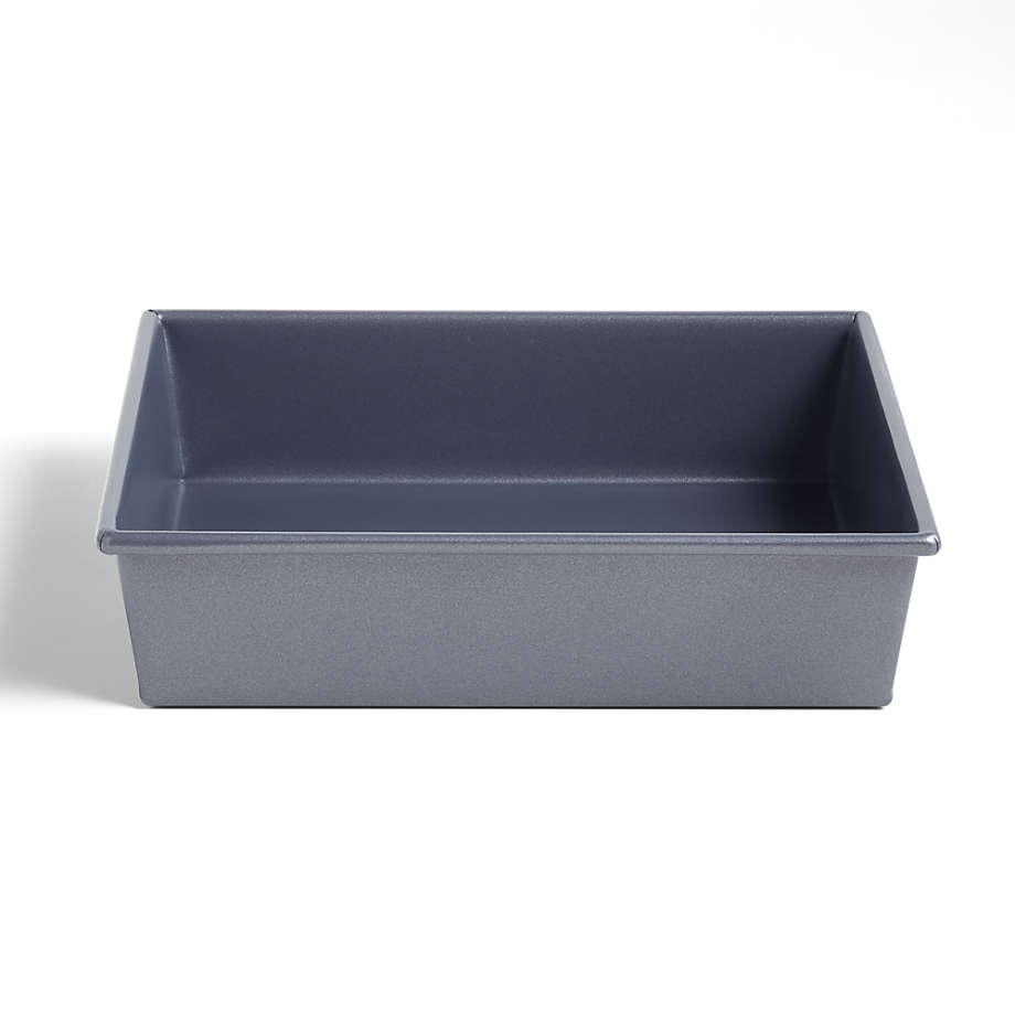 Crate & Barrel Slate Blue 9" Square Cake Pan + Reviews | Crate & Barrel ...