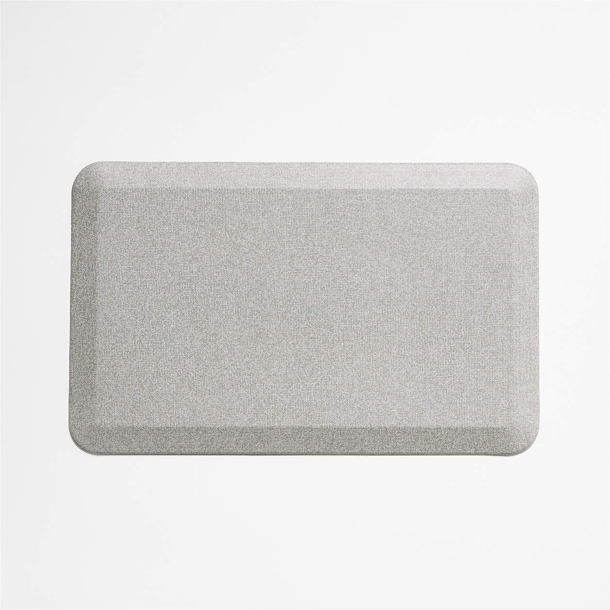 Crate & Barrel GelPro Comfort Grey Pin Check Kitchen Mat 20"x32 ...