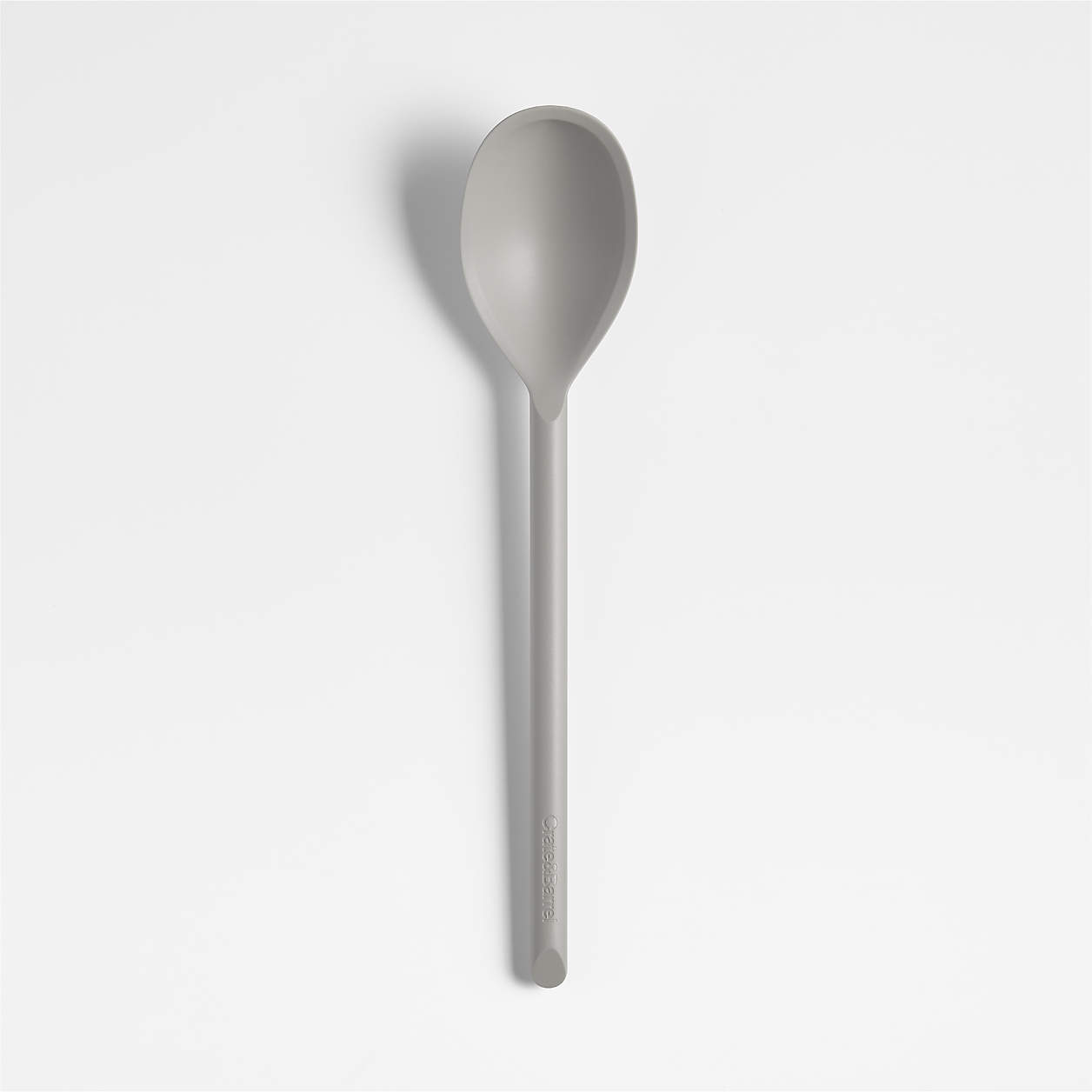 Crate & Barrel Grey Silicone Deep Spoon + Reviews | Crate & Barrel Canada