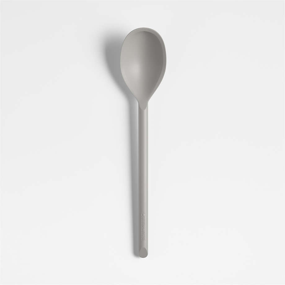 Crate & Barrel Grey Silicone Utensils | Crate & Barrel