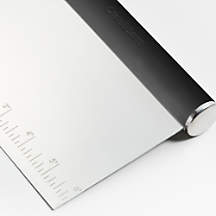 Crate & Barrel Soft-Touch Bench Scraper + Reviews | Crate & Barrel