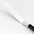 Crate & Barrel Large Soft-Touch Offset Icing Spatula | Crate & Barrel