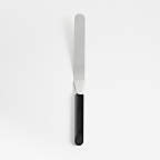 Crate & Barrel Large Soft-Touch Offset Icing Spatula | Crate & Barrel