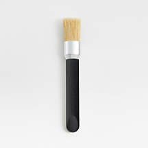 Crate & Barrel Small Soft-Touch Pastry Brush + Reviews | Crate & Barrel