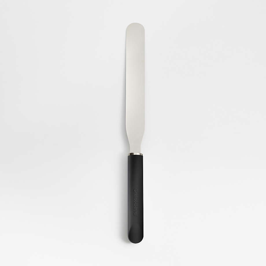 Crate & Barrel Large Soft-Touch Straight Icing Spatula + Reviews ...