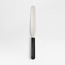 Crate & Barrel Large Soft-Touch Straight Icing Spatula + Reviews ...
