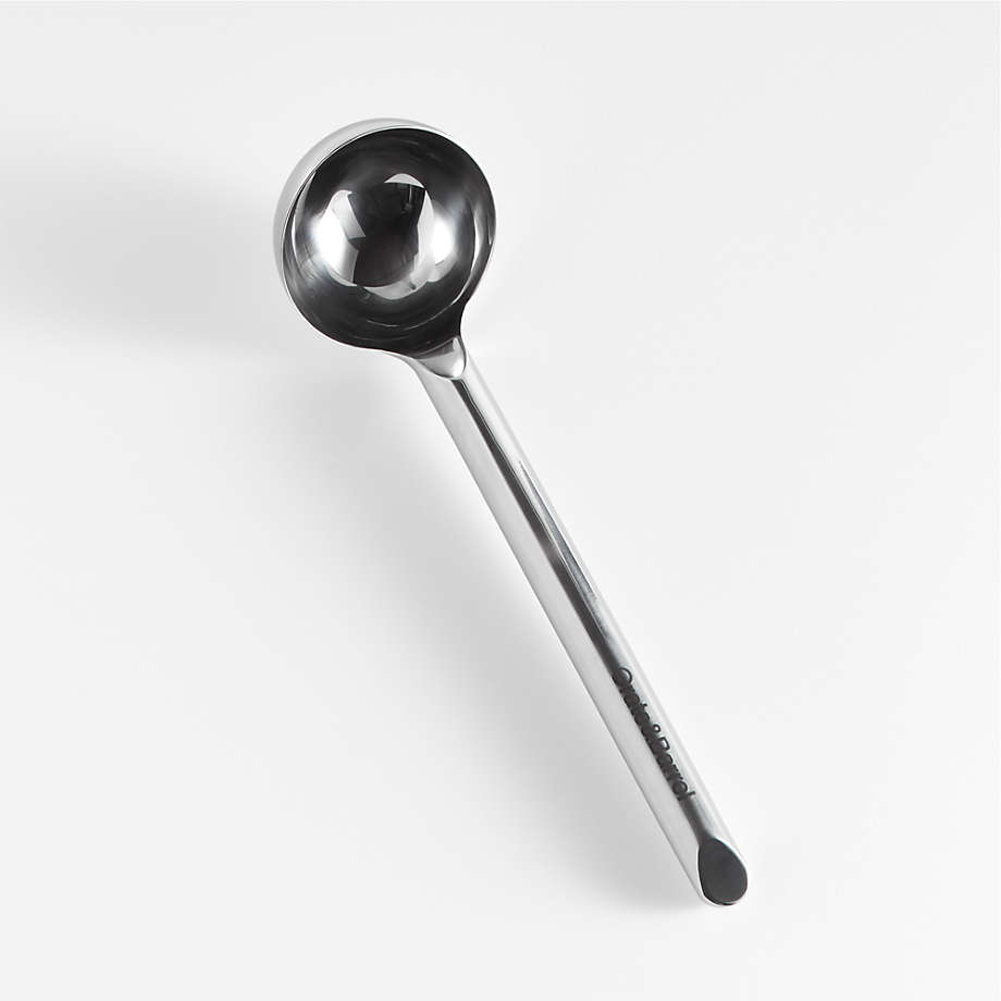 Crate & Barrel Stainless Steel Serving Ladle + Reviews | Crate & Barrel