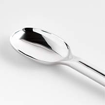 Crate & Barrel Stainless Steel Serving Spoon + Reviews | Crate & Barrel