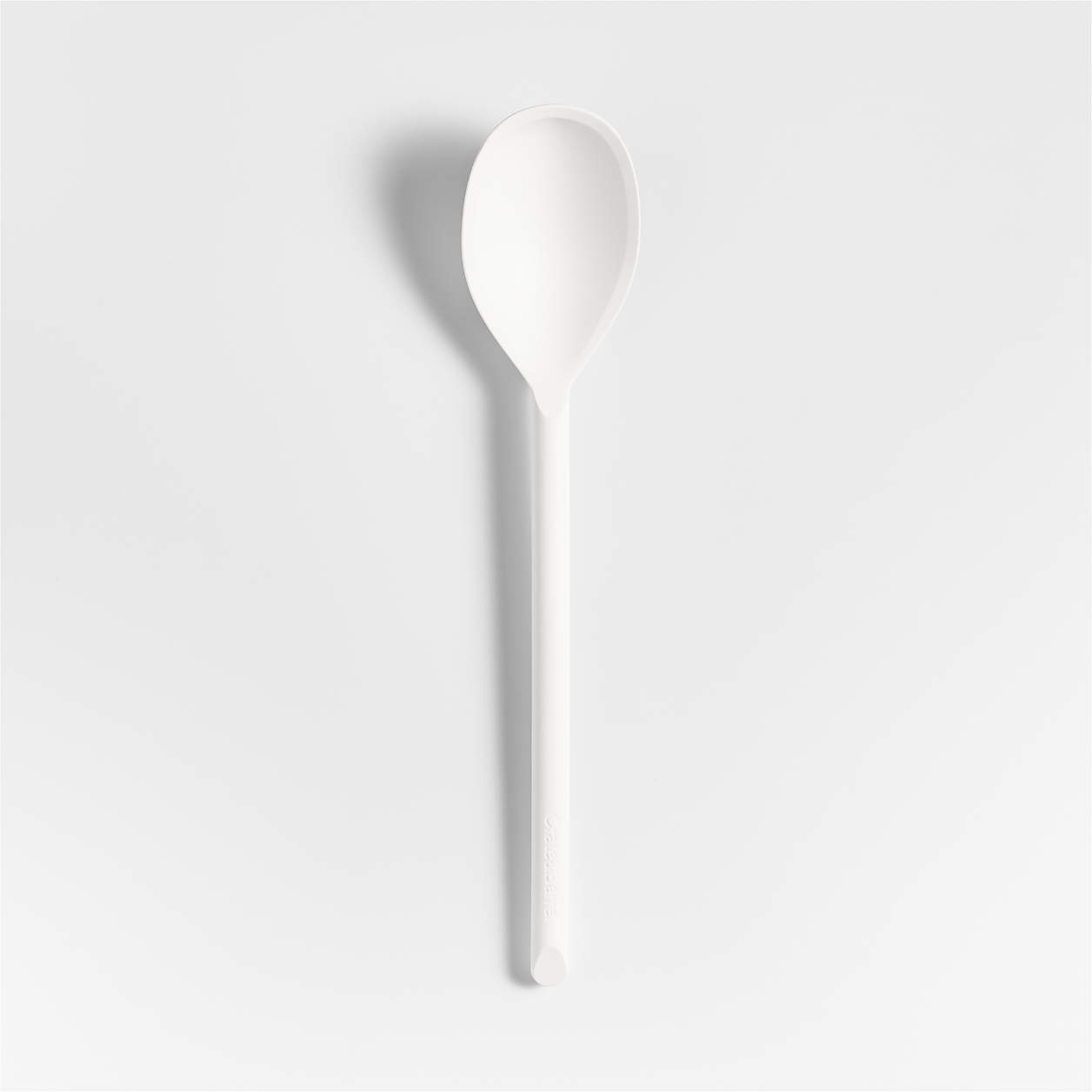 Crate & Barrel White Silicone Deep Spoon + Reviews | Crate & Barrel Canada