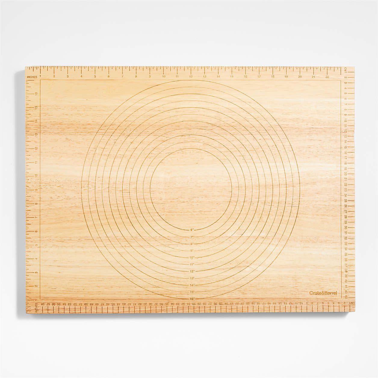 Crate & Barrel Wood Pastry Board + Reviews | Crate & Barrel Canada