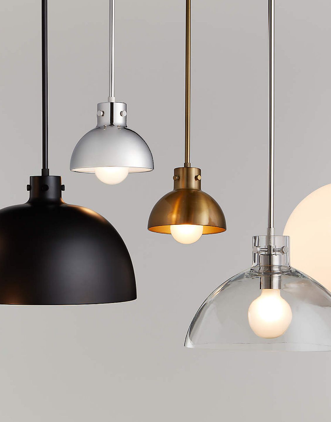Lighting: Modern Chandeliers, Lamps & Light Fixtures | Crate & Barrel ...
