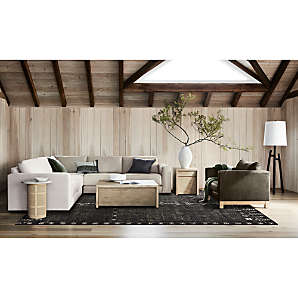 Peyton sectional crate and barrel store